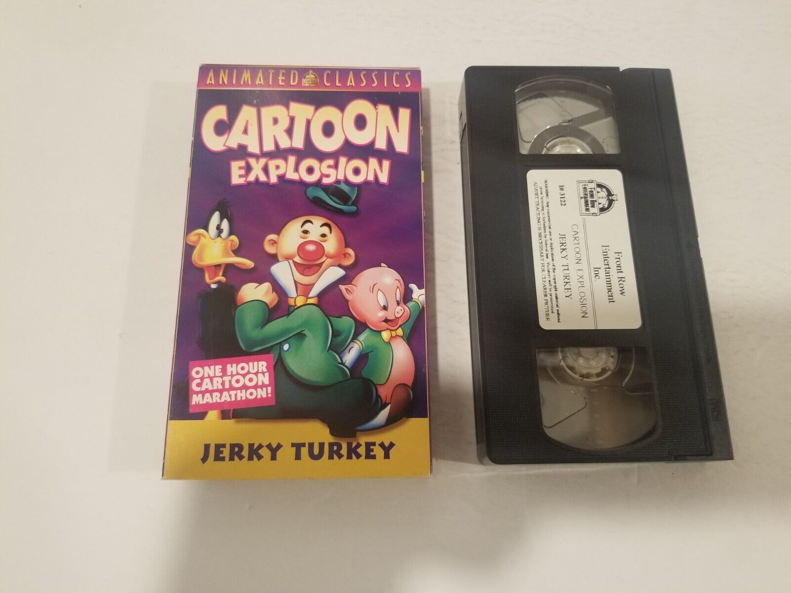 Cartoon Explosion - Jerky Turkey (VHS, 1999) - VHS Tapes