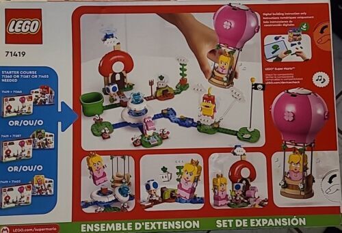 LEGO Super Mario Peach's Garden Balloon Ride Set 71419 - LEGO Complete ...