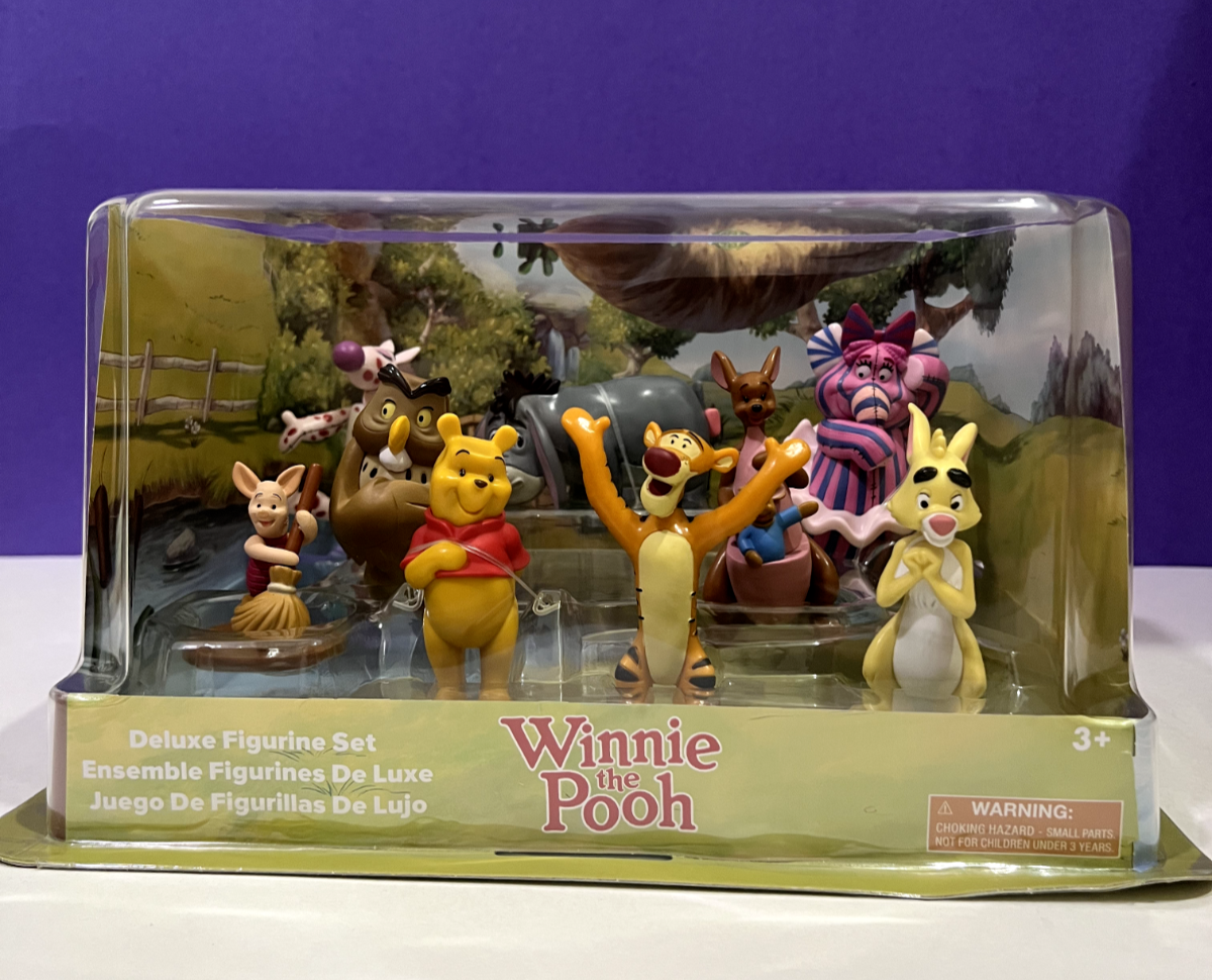 New Disney Winnie the Pooh Deluxe Figure Play Set - Winnie the Pooh