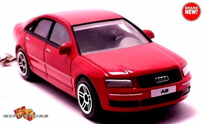RARE KEYCHAIN RED AUDI A8 QUATTRO CUSTOM Ltd EDITION GREAT GIFT or ...