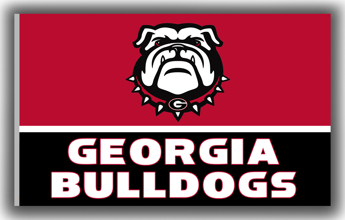 Georgia Bulldogs Football Team Memorable Flag 90x150cm 3x5ft Fan Best ...