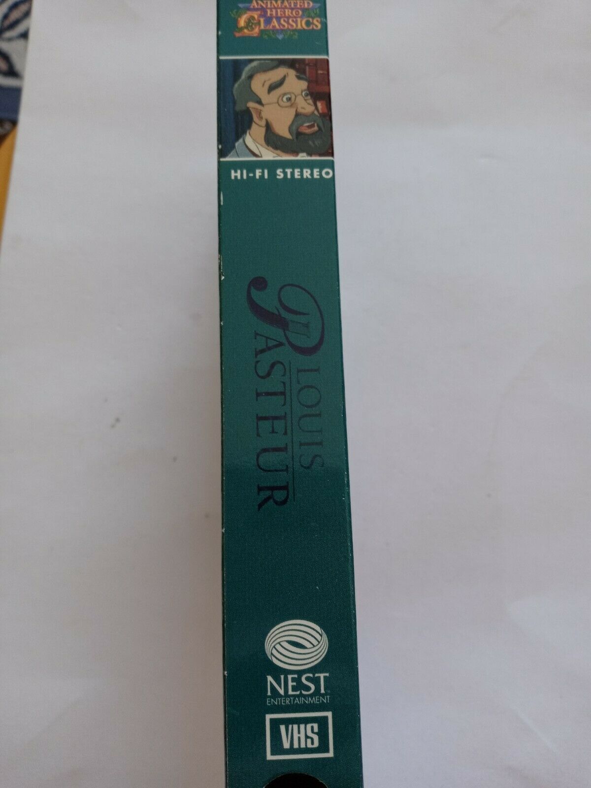 Animated Hero Classics Classroom Ed 1995 VHS Louis Pasteur Living ...