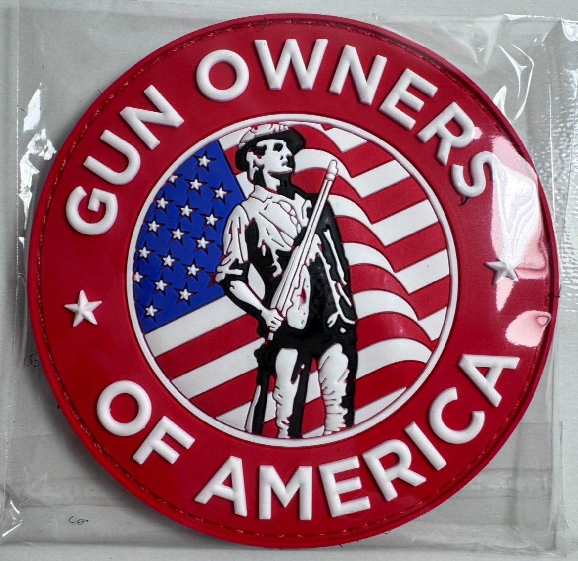 Shot Show 2025 Gun Owners of America GOA Flag Liberty Tactical Patch ...