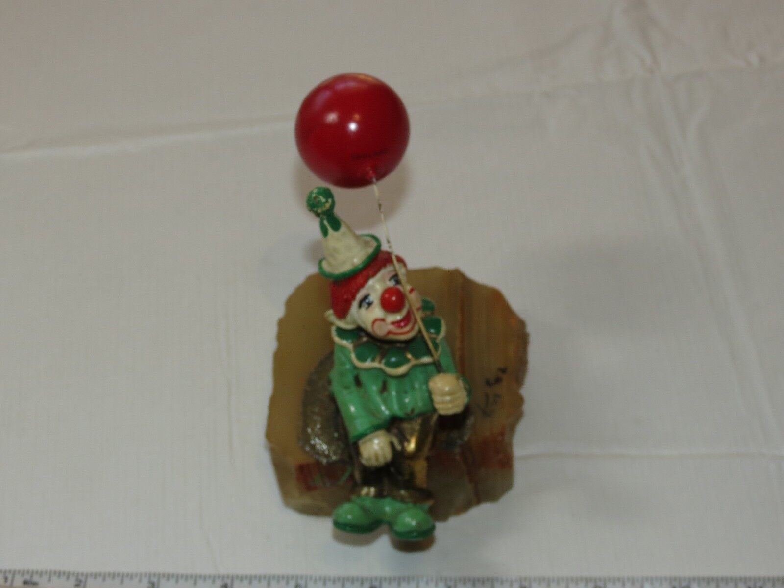 Ron Lee Clown with Balloon Figurine on Onyx Base 1982 Signed RARE ...