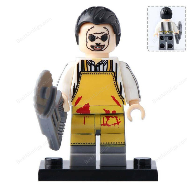 Leatherface (Horror Movie) Texas Chainsaw Massacre Custom Minifigure ...