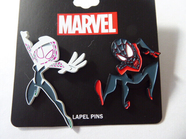Disney Swap Pins Spider-Man Spider Gwen Enamel Pin Set- show original ...