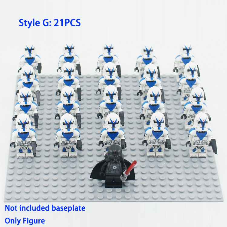 Star Wars 212th Attack Battalion Clone Trooper Army Minifigure Bricks Gift Toy F - Building Toy ...