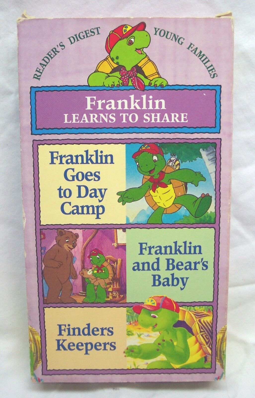 VINTAGE 1997 FRANKLIN LEARNS TO SHARE VHS VIDEO Cartoon The Turtle ...