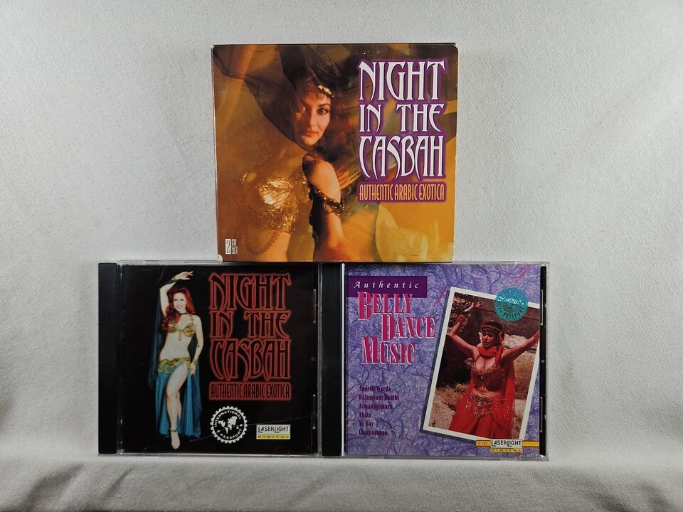 Night in the Casbah CD Set Authentic Belly Dance Music Authentic Arabic ...