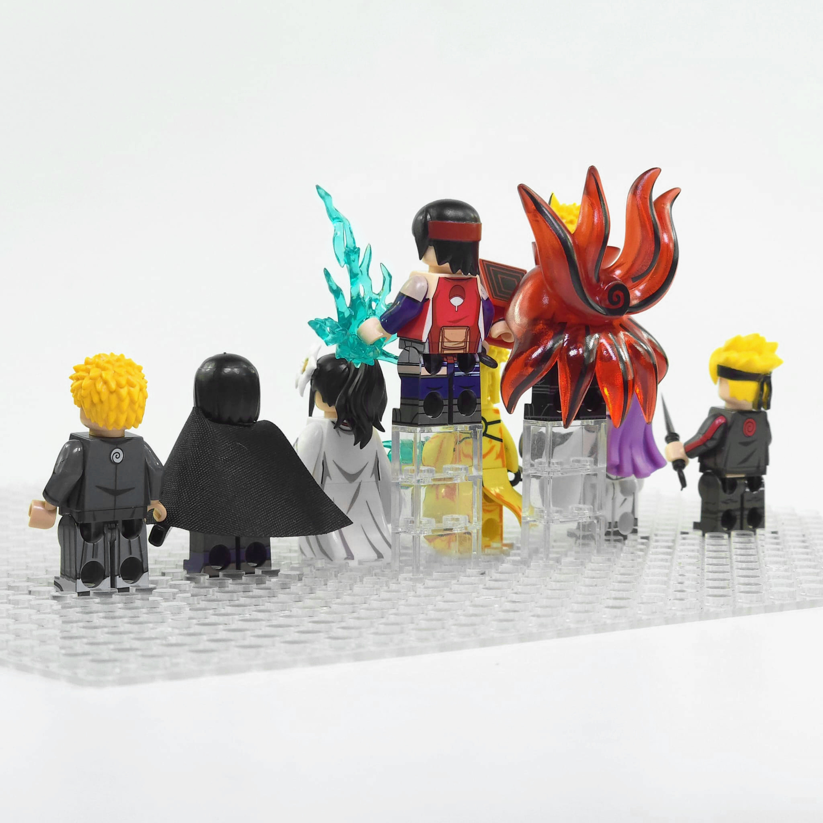 8pcs Boruto Series Naruto Sasuke Momoshiki Sarada Hinata Minifigures ...