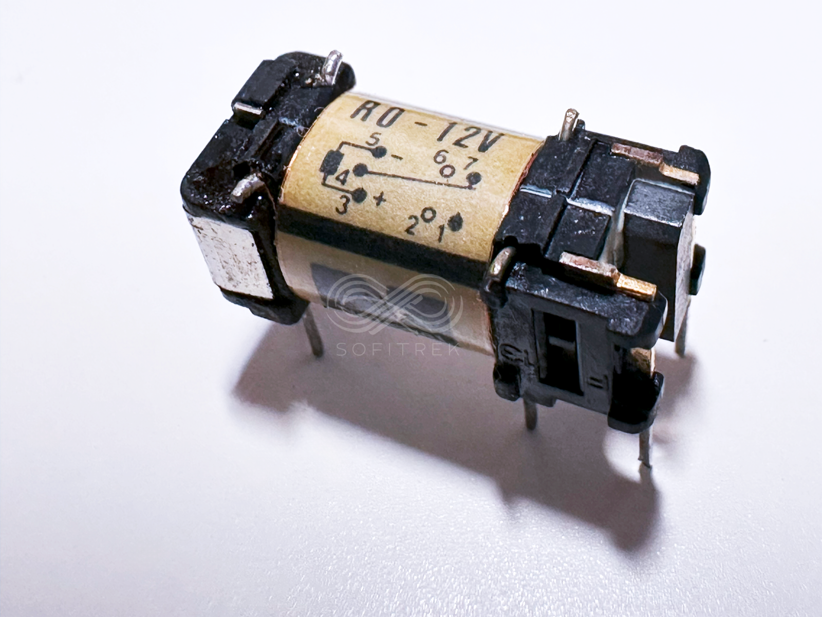 R0-12V National PCB Polarized Relay 12VDC SPDT 7-Pin - General Purpose ...