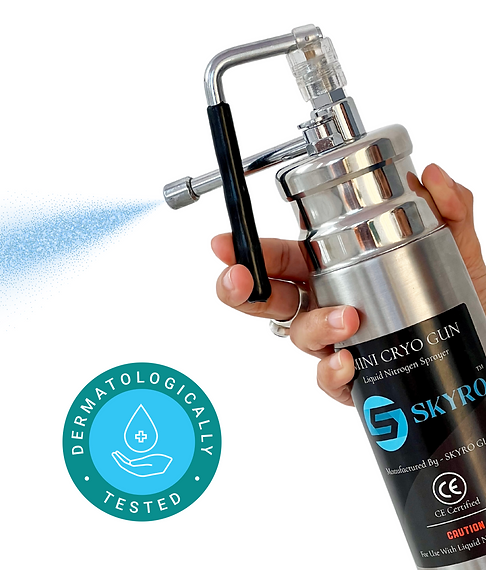 500ml Liquid Nitrogen Freeze Sprayer Mini Cryo Gun Cryogenic Spray ...