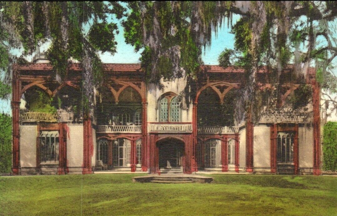 Vintage 3.5x5.5 Postcard Afton Villa St. Francisville, LA ...