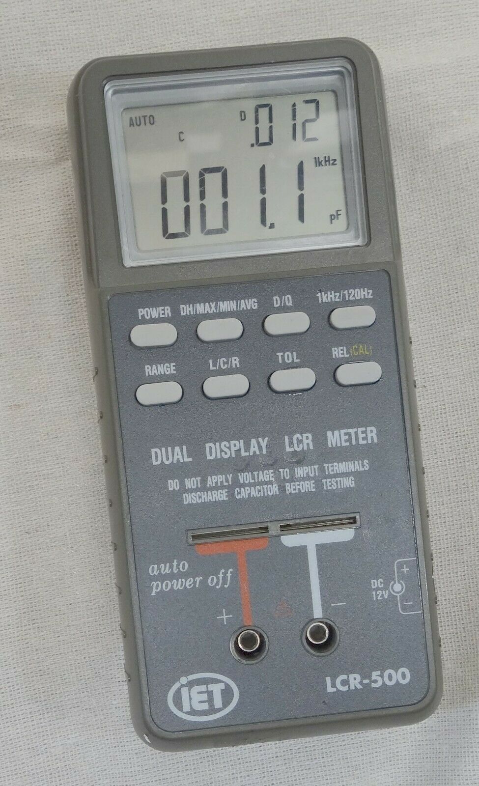 Iet LCR-500 Dual Display Lcr Meter and 50 similar items