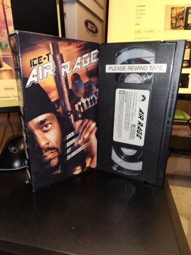 Air Rage VHS 2001 ice-t rapper cult film cyril o'reilly cassette tape ...