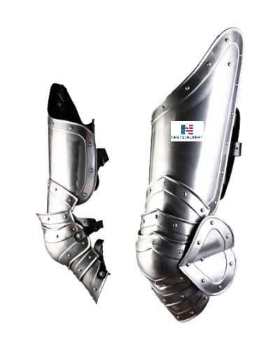 NauticalMart Edward Full Leg Guard Blank Wearable Knight Costume - Armor & Shields