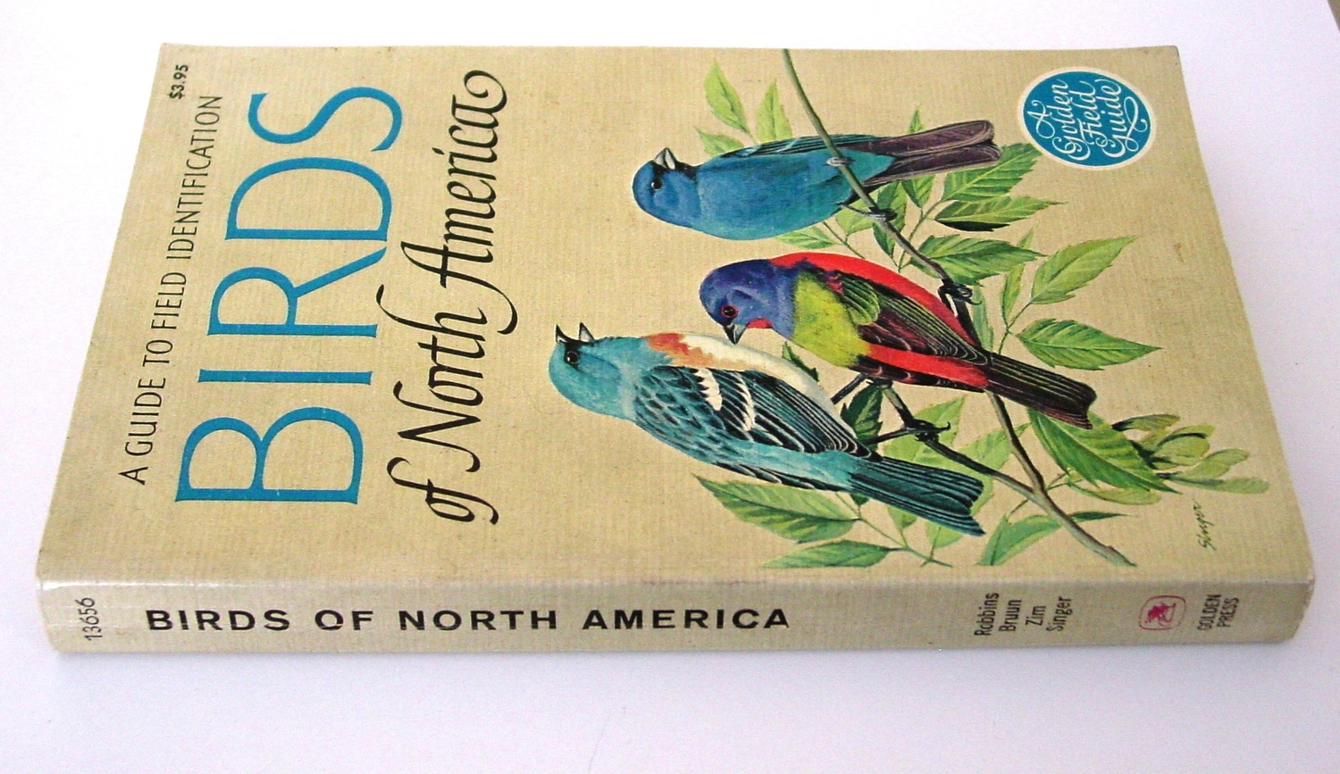 Golden Field Guide Identification BIRDS OF NORTH AMERICA Illustrated ...