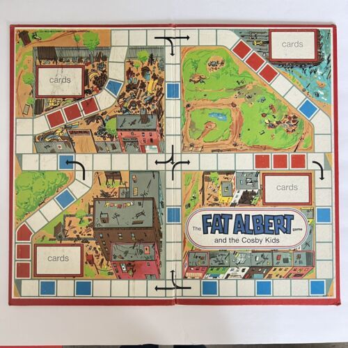 Vtg 1973 Milton Bradley Fat Albert & the Cosby Kids Replacement Game ...