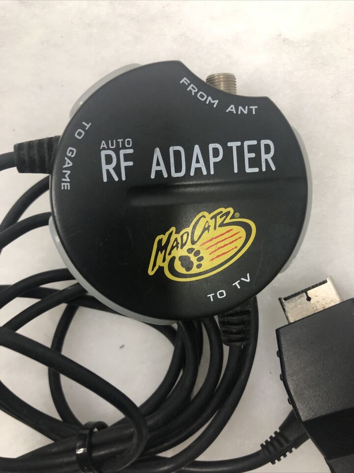 Mad Catz Universal Auto RF Adapter Xbox Nintendo 64 Gamecube ...