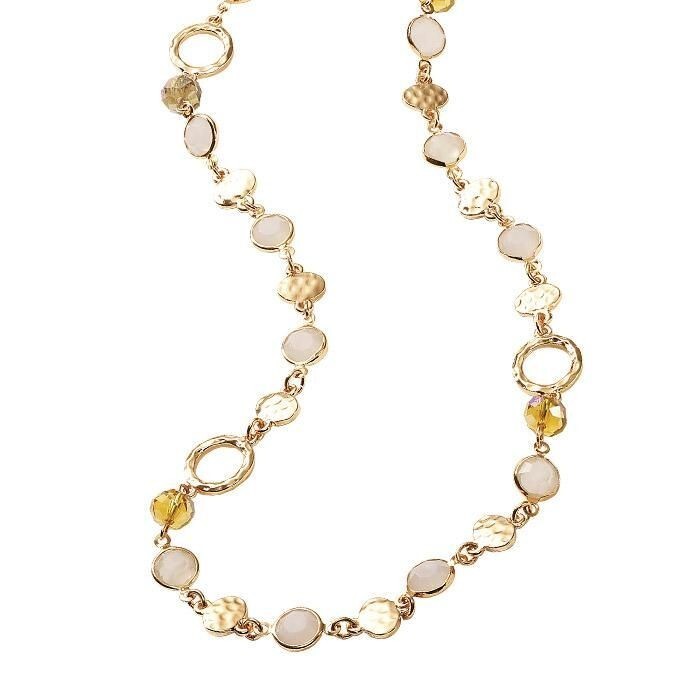 AVON YELLOW HUES LONG STRAND NECKLACE (VERY RARE) ~ NEW SEALED ...
