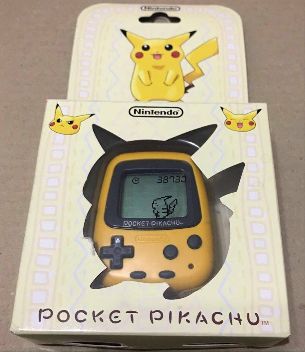Junk! As is! Pokemon pedometer Pocket Pikachu Device Game TAMAGOTCHI ...