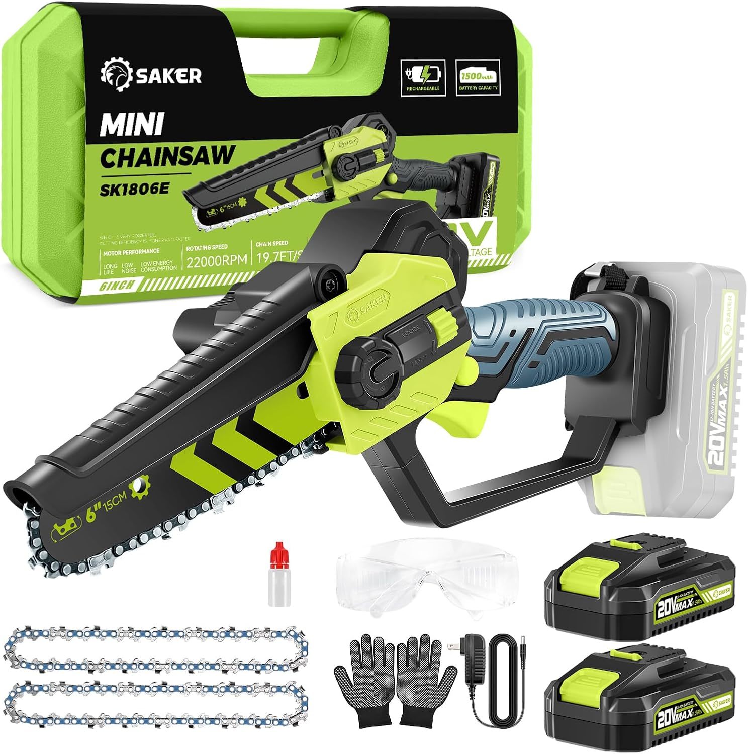 Saker Mini Chainsaw6 Inch Chainsaw[2025 and 50 similar items