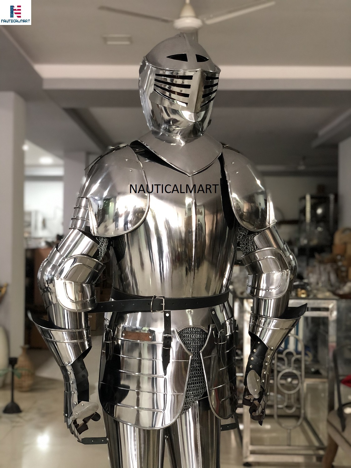 NauticalMart Medieval Full Suit of Armor Functional & Reenactment ...