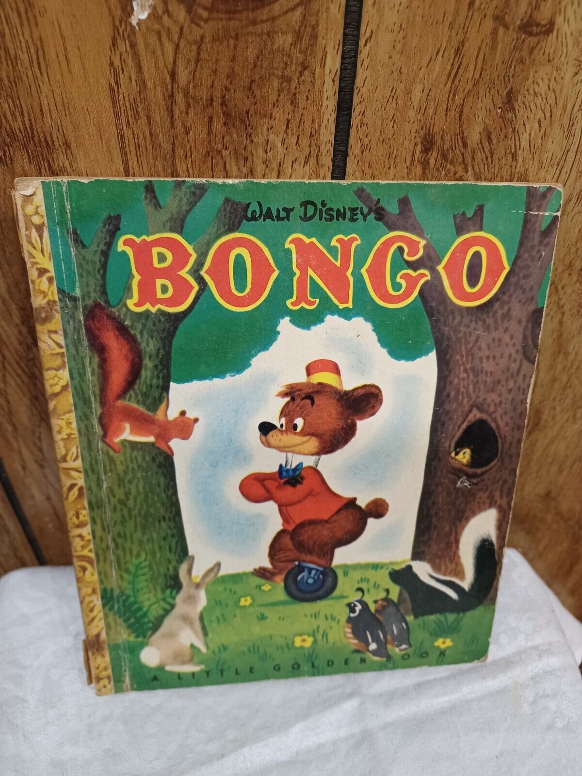 Walt Disney Bongo Little Golden Book E and similar items
