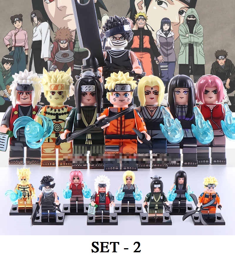 Naruto Madara Hashirama Hokage Akatsuki Itachi Kakashi 14 set ...