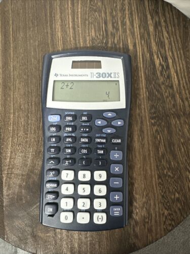 Texas Instruments TI-30X IIS Scientific Calculator Solar ~ TESTED WORKS ...