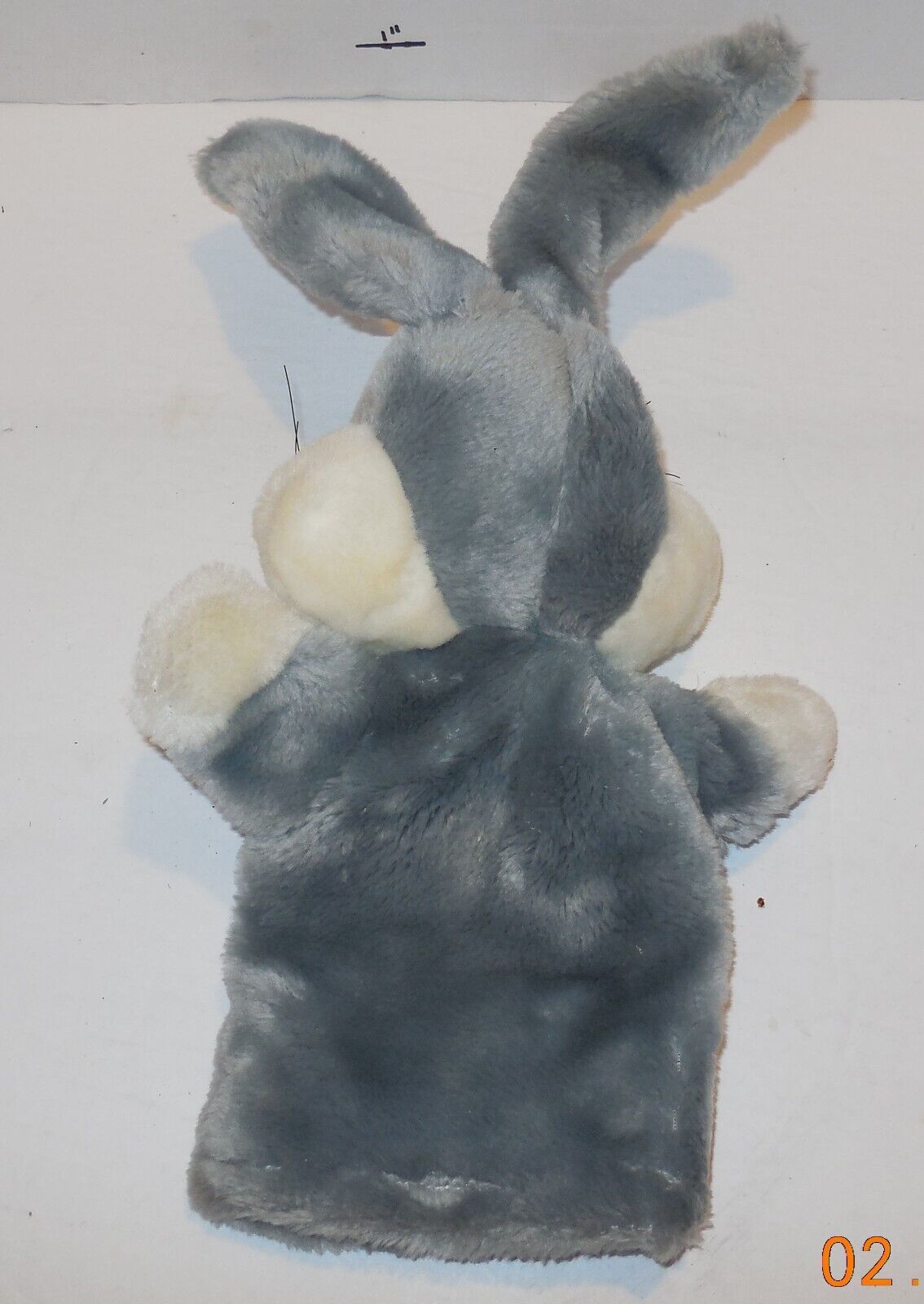 Vintage 1989 Warner Bros. Bugs Bunny Hand Puppet 13" Plush Looney Tunes ...