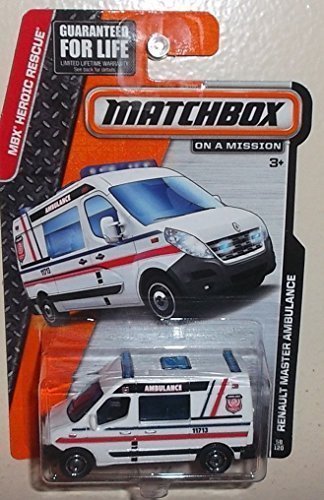 2015 Matchbox MBX Heroic Rescue - Renault Master Ambulance by Matchbox ...