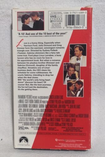 Sabrina (VHS, 1996, Paramount Presents) - and 50 similar items