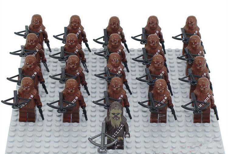 21pcs/set The Wookiee Army & Chewbacca Star Wars Revenge of the Sith ...