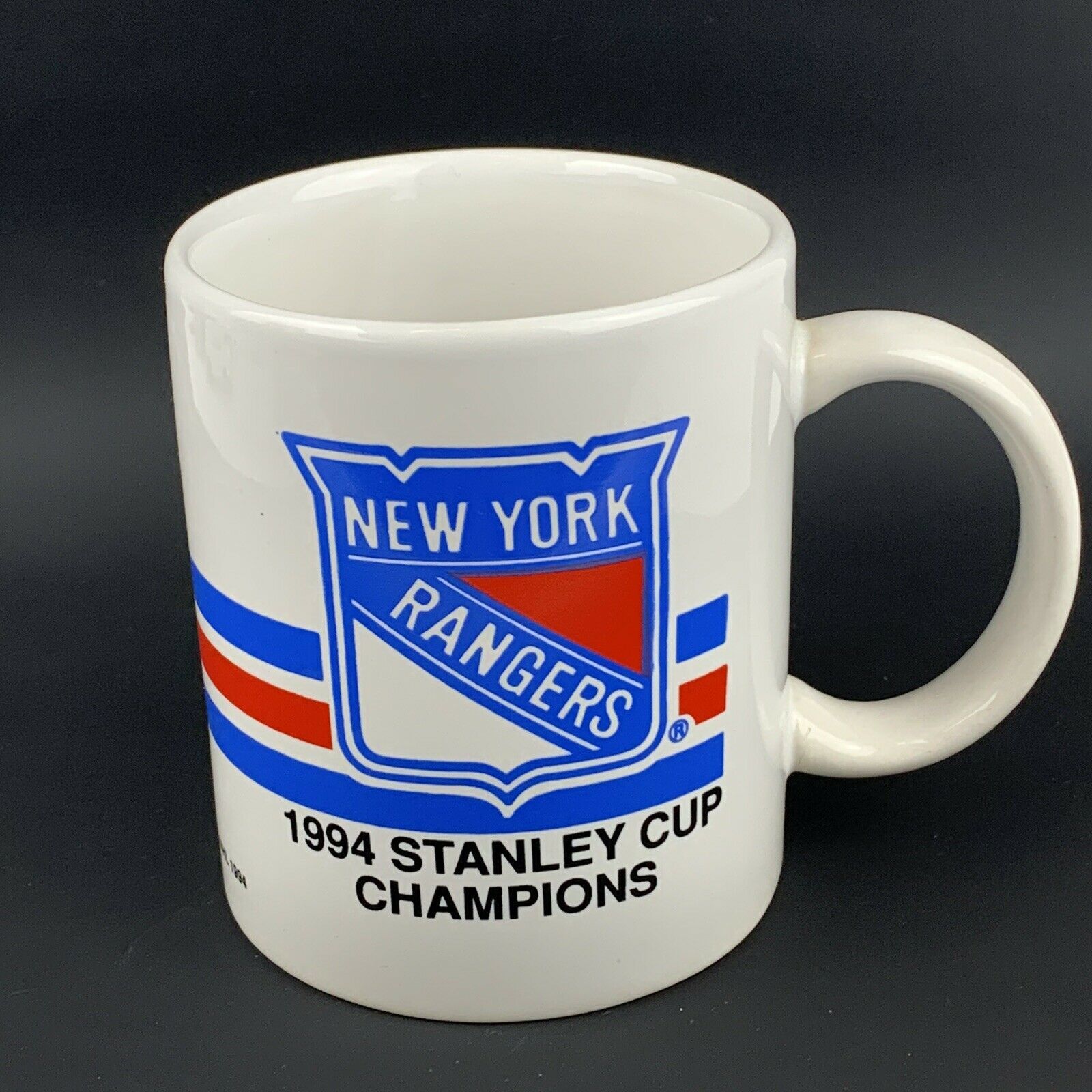 NHL New York Rangers 10 oz 1994 Stanley Cup Champions Coffee Mug - Cups ...