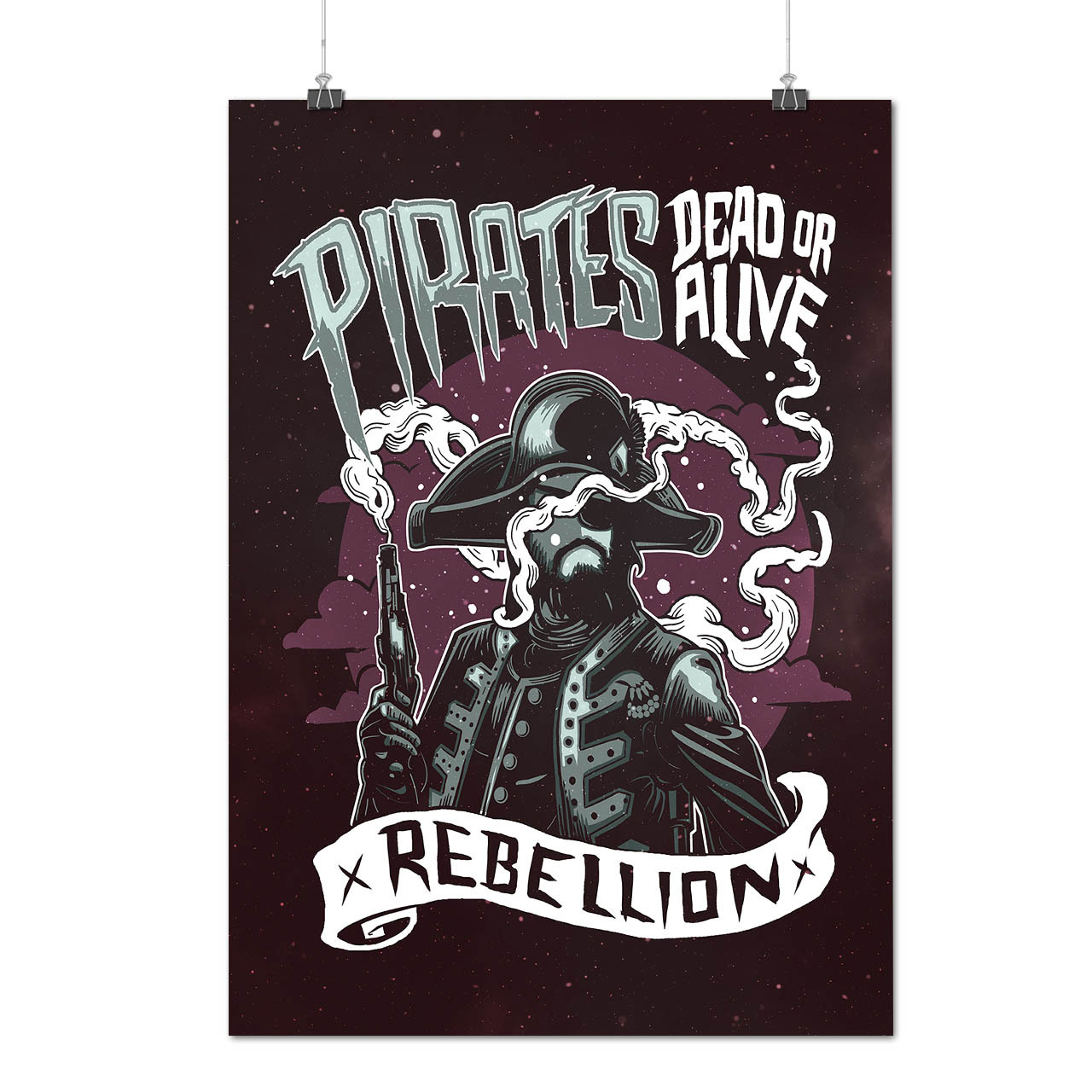 Rebel Pirates Horror Matte/Glossy Poster A0 A1 A2 A3 A4 | Wellcoda ...