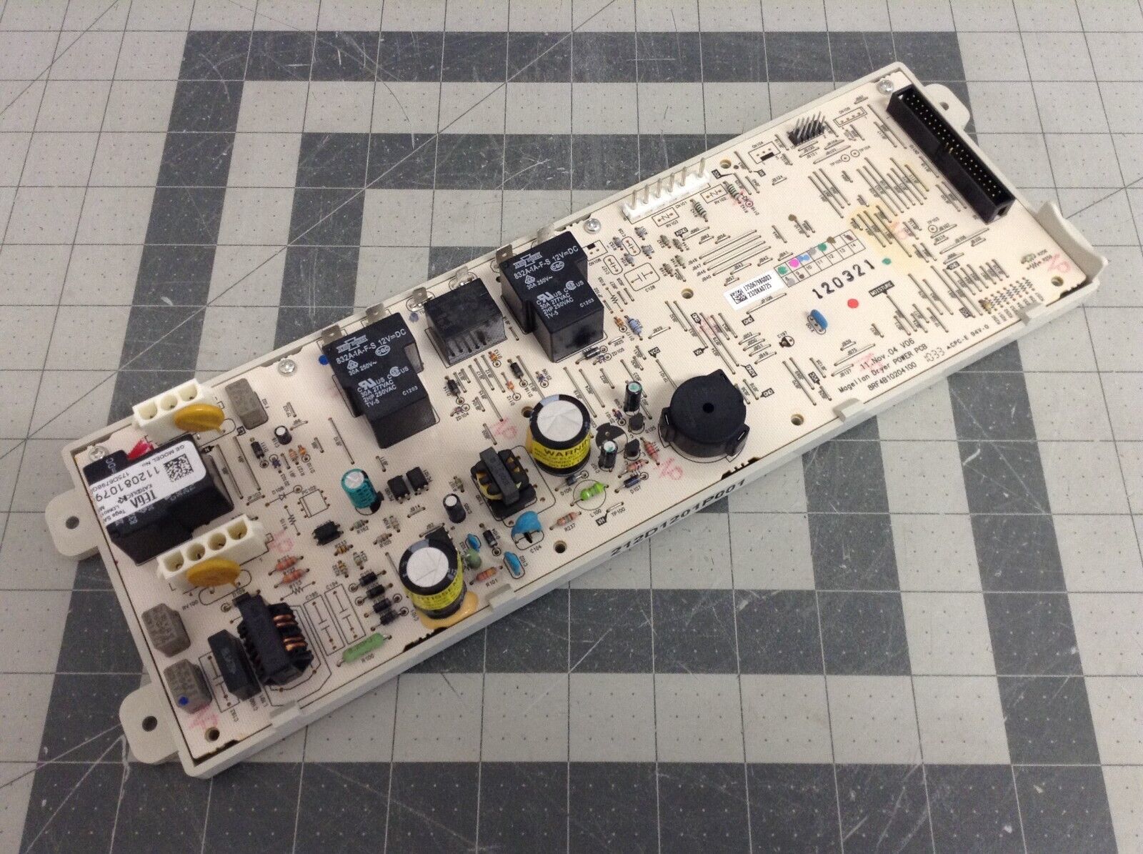GE Dryer Control Board WE04M10008 175D6798G003 - Washer & Dryer Parts