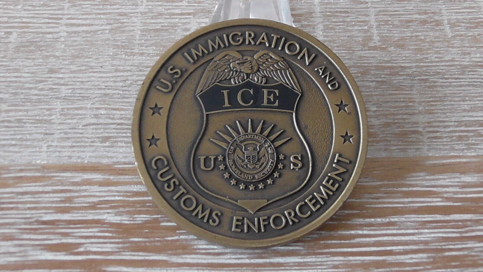 Vintage ICE Immigration & Customs Enforcement Challenge Coin #A512 ...