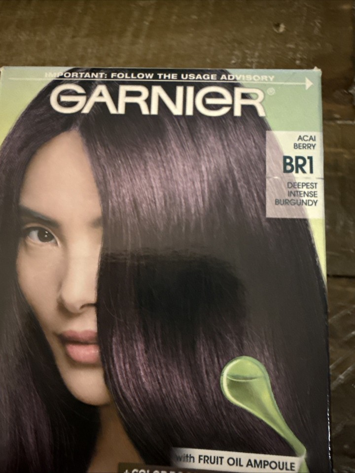 Garnier Nutrisse Ultra Color Permanent Hair Color BR1 Deepest Burgundy ...
