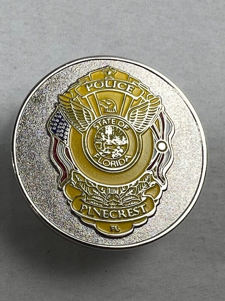 Pinecrest Police Department Florida 25 Years 1997-2022 Challenge Coin ...