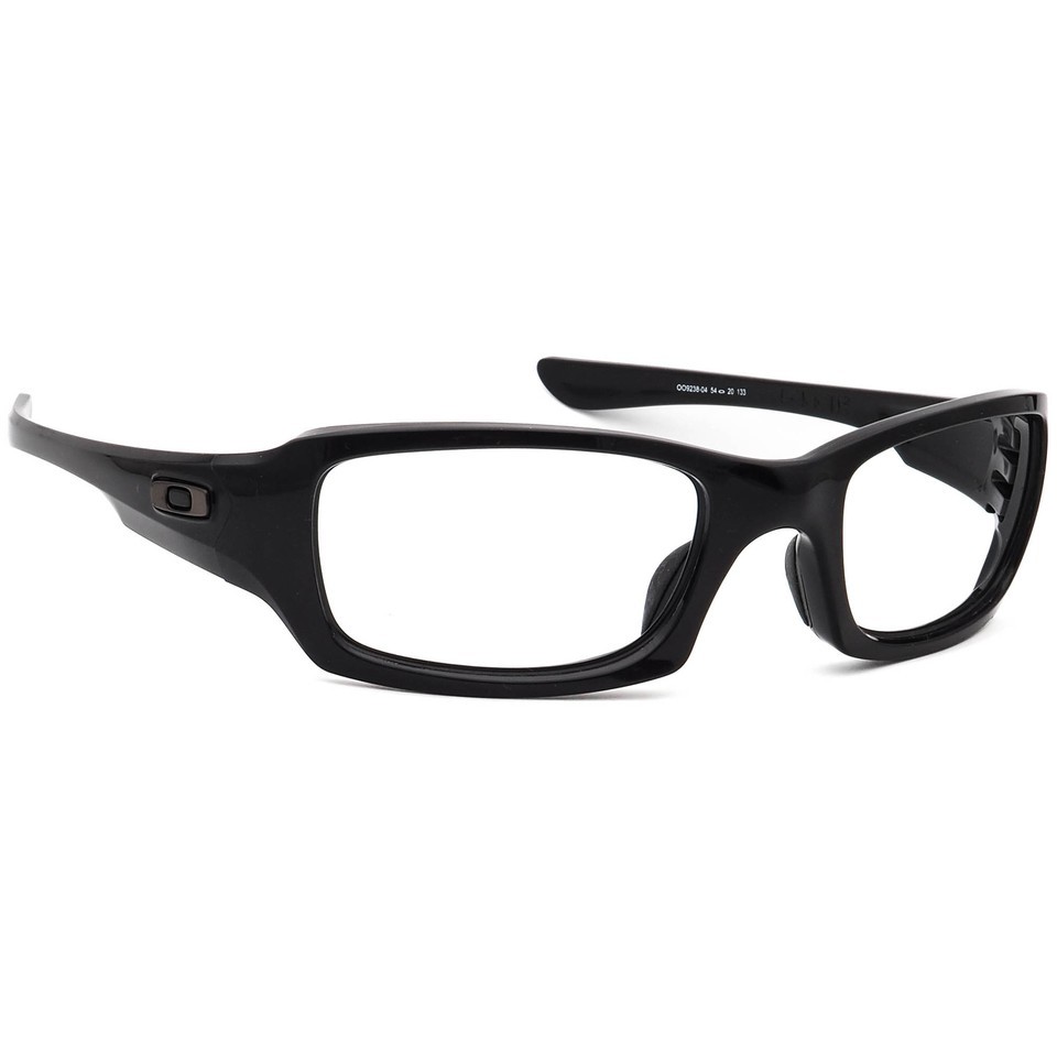 Oakley Men's Sunglasses Frame Only OO9238-04 (4+1)2 Polished Black Wrap ...