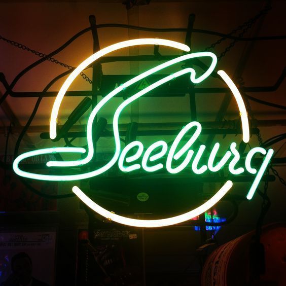 New Seeburg Neon Sign 24"x20" Ship - Other Collectible Lighting