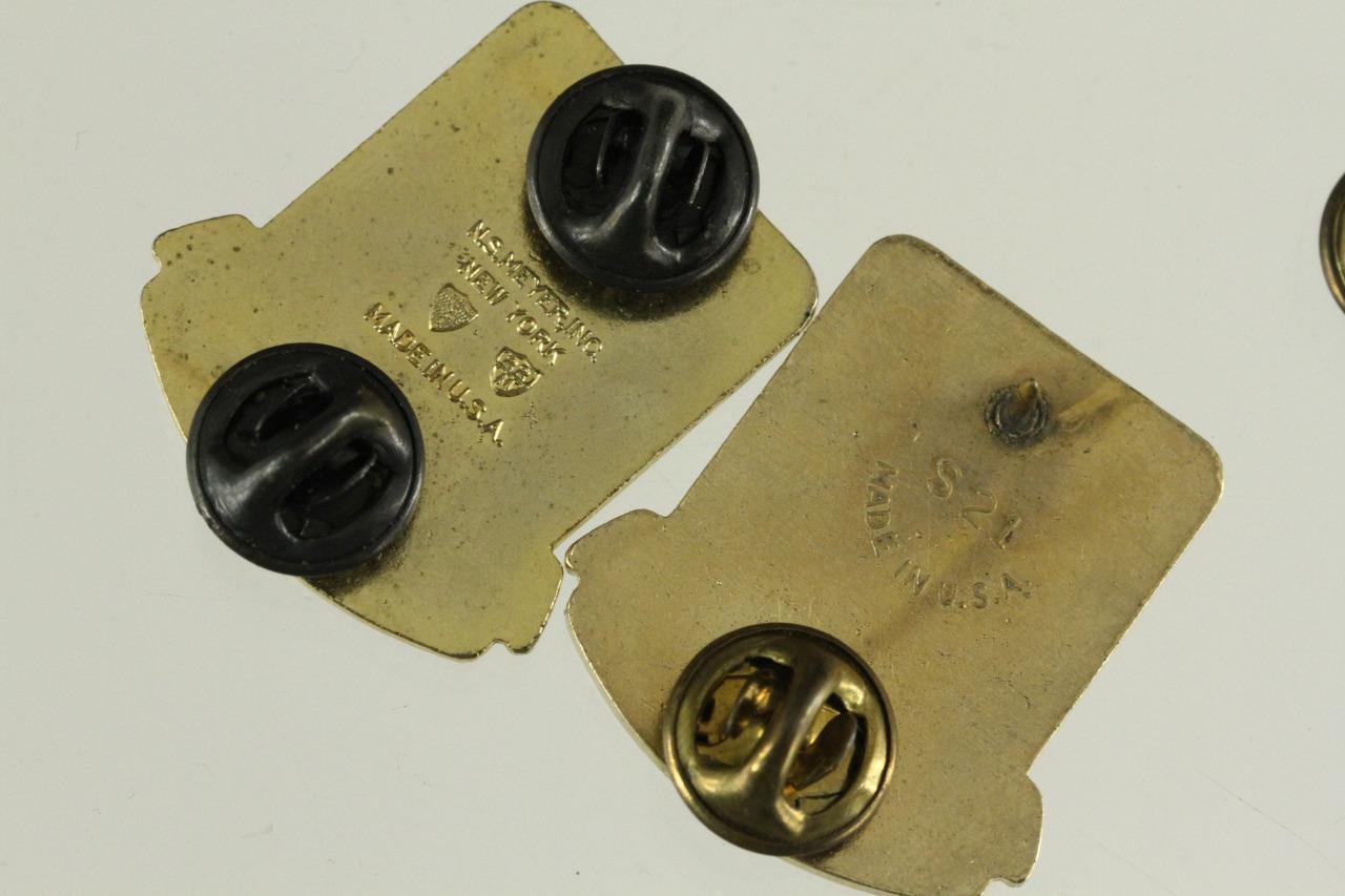 Vintage US Military DUI Insignia Pin Set 57th Signal Battalion VINCIMUS ...