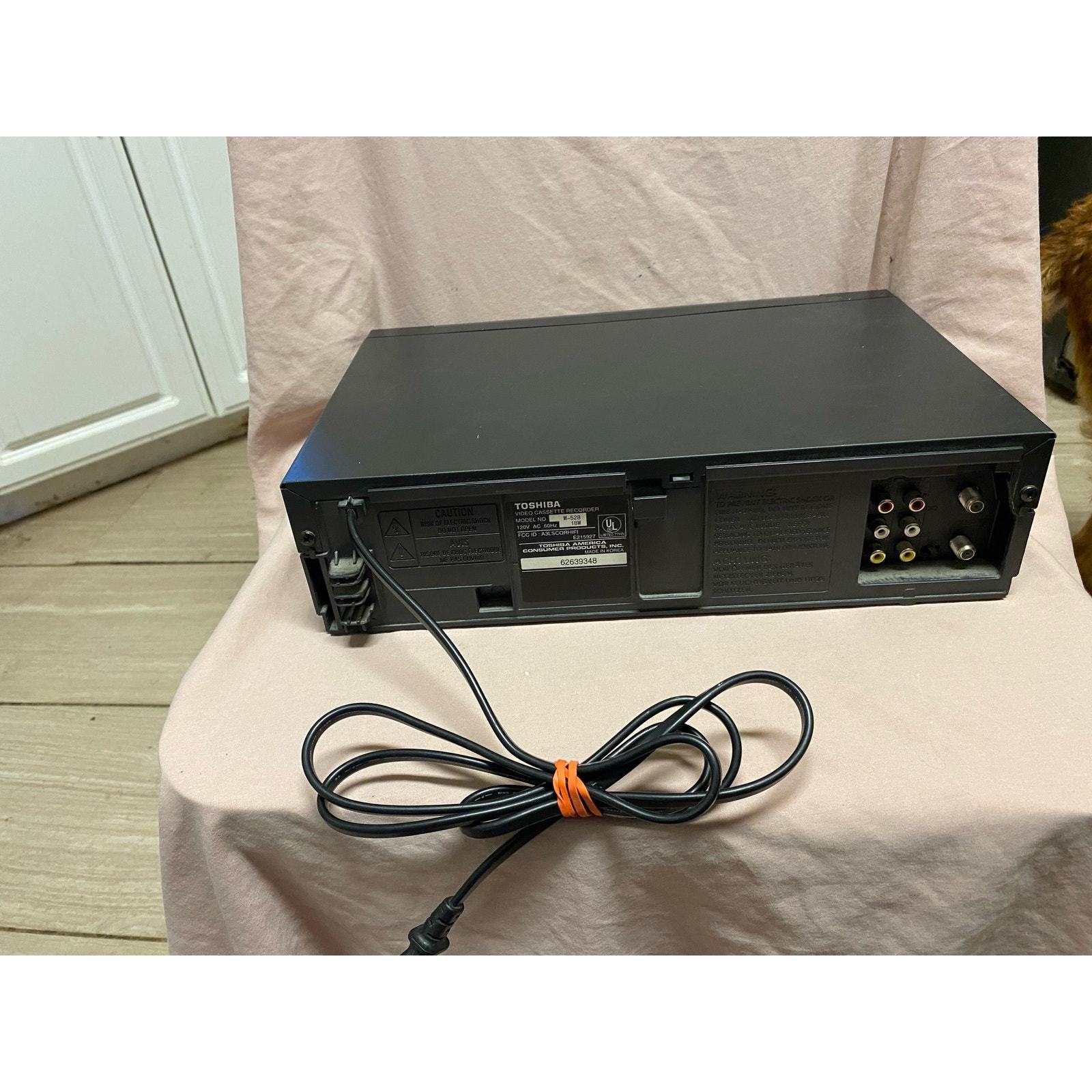 Toshiba W-528 Hi-Fi Great Shape 4 Head VHS Video Cassette Recorder ...