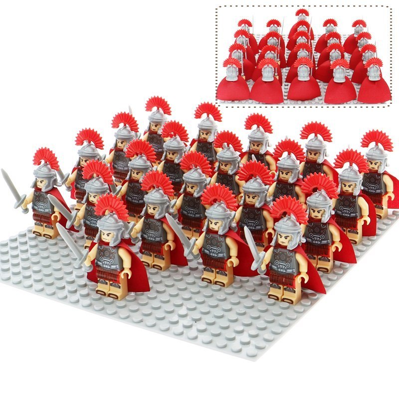21pcs/lot Roman Centurion Army Soldiers of Rome Spartacus Minifigures ...