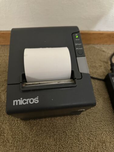Epson TM-T88V M244A USB Ethernet POS Thermal Receipt Printer Power ...