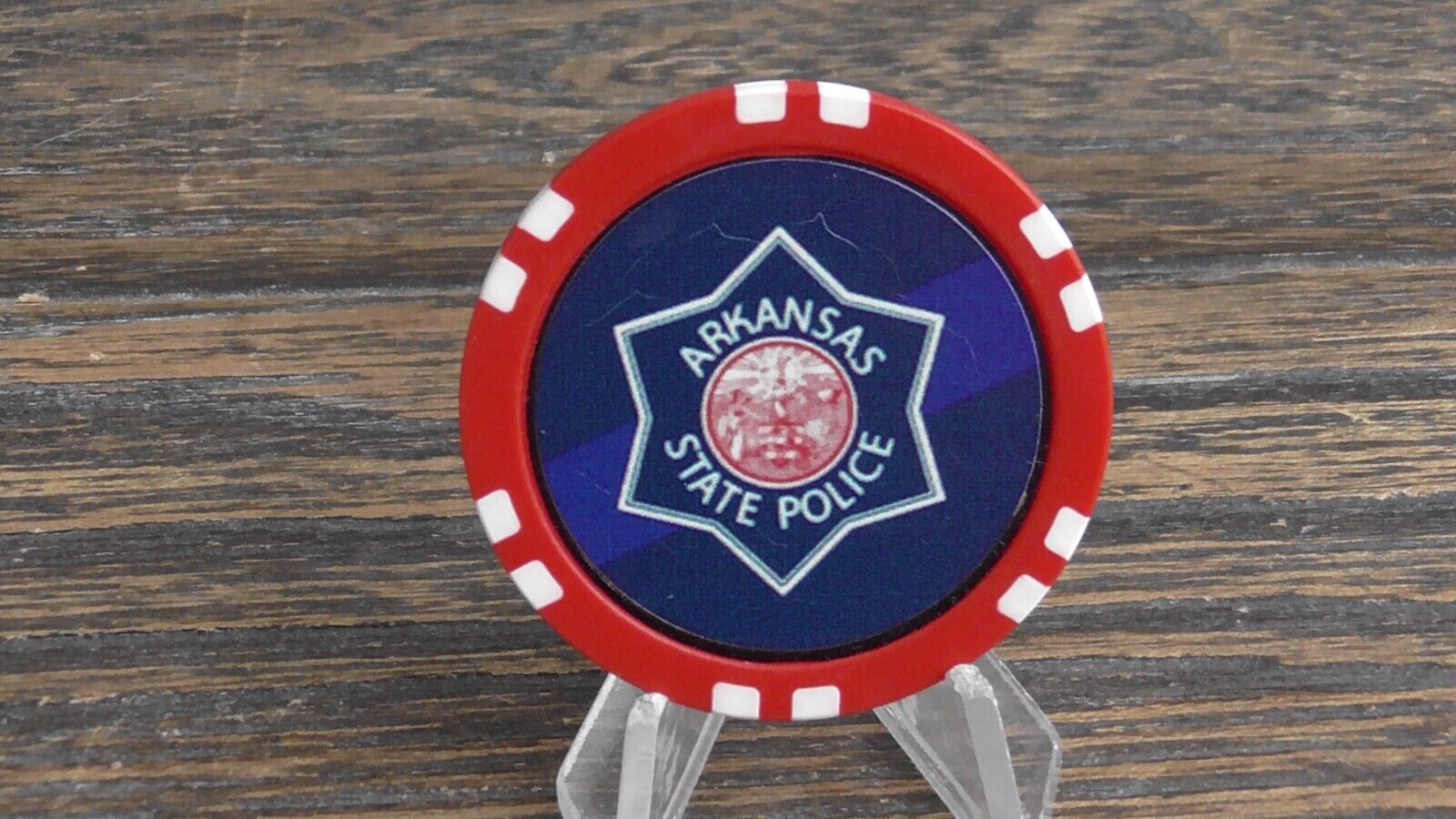 Arkansas State police Ceramic Challenge Coin #429X - Challenge Coins