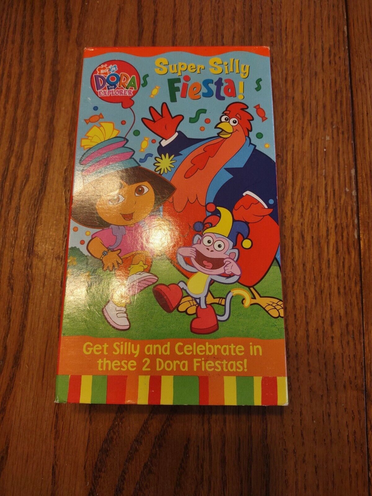Dora The Explorer Super Silly Fiesta Vhs Tape - VHS Tapes