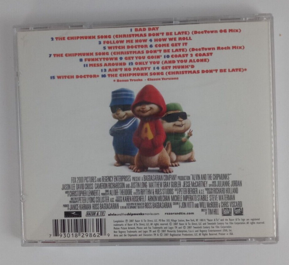 Alvin and The Chipmunks Original Motion and similar items