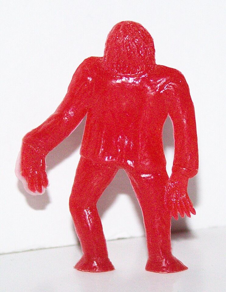 Palmer Plastics Monsters Flat Style Red Wolfman PVC Figure 1964 EXCELLENT - Other